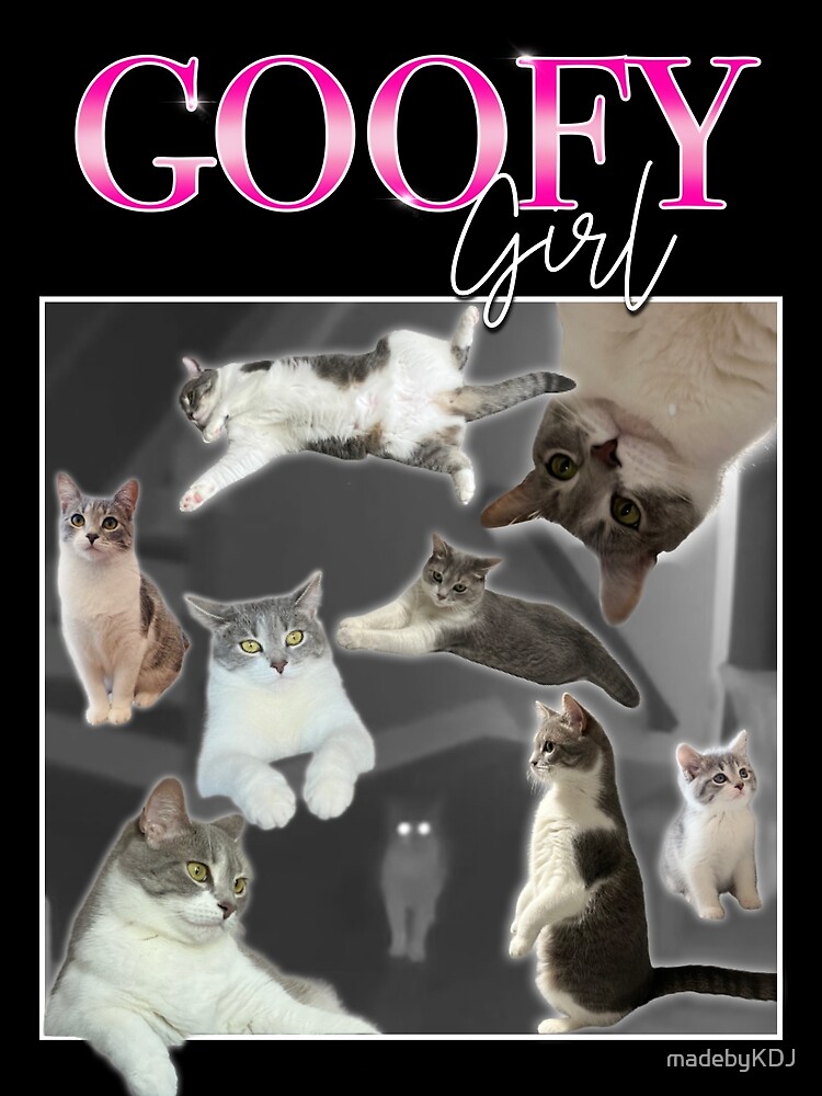 "Vintage Goofy Girl" Poster for Sale by madebyKDJ | Redbubble