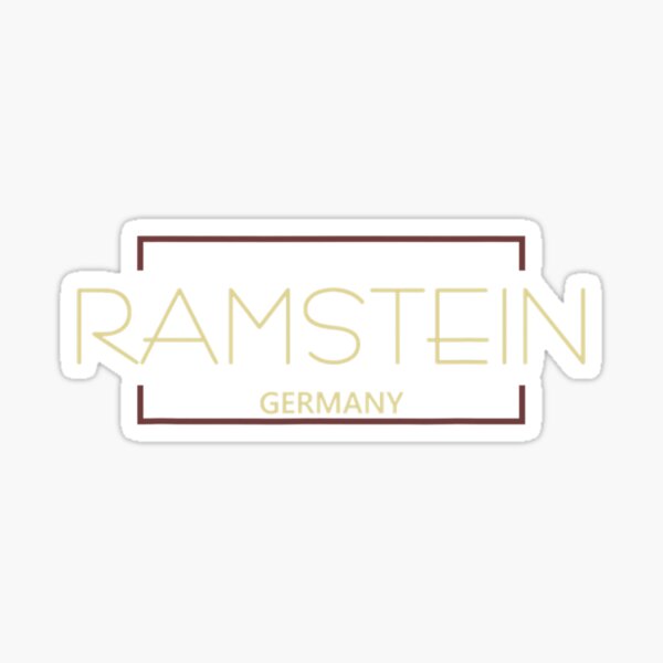 "Fashion Ramstein Army Base Germany German" Sticker for Sale by ...