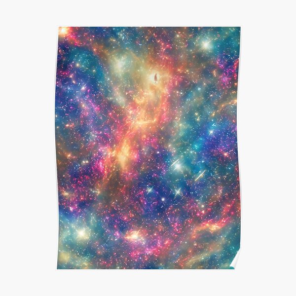 "Space Galaxy" Poster for Sale by AlexandrAIart | Redbubble