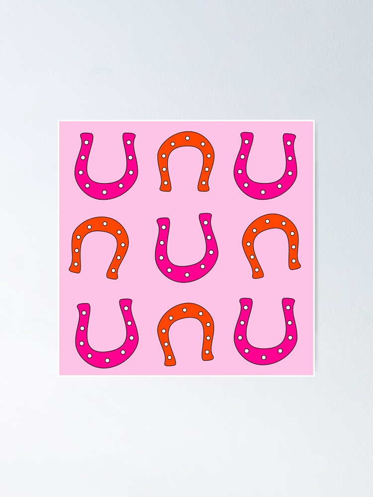 "Horseshoe Rodeo 2000s/90s Inspired Print " Poster for Sale by ...