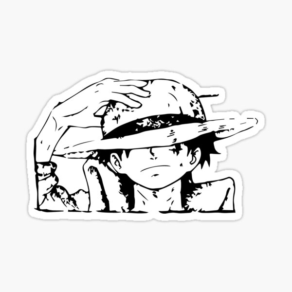"luffy with his hat Monkey D. Luffy anime character manga graphic art ...