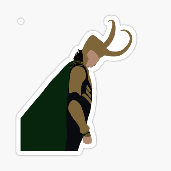 "loki" Sticker for Sale by thatSunshineGrl | Redbubble