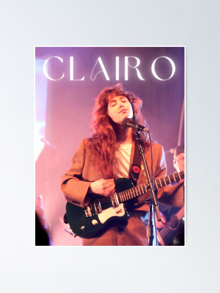 "Clairo" Poster for Sale by vobritney | Redbubble