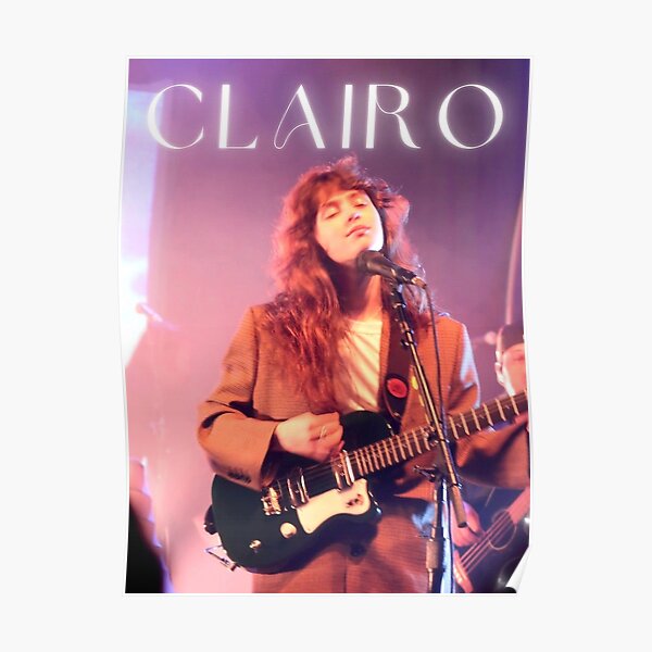 "Clairo" Poster for Sale by vobritney | Redbubble