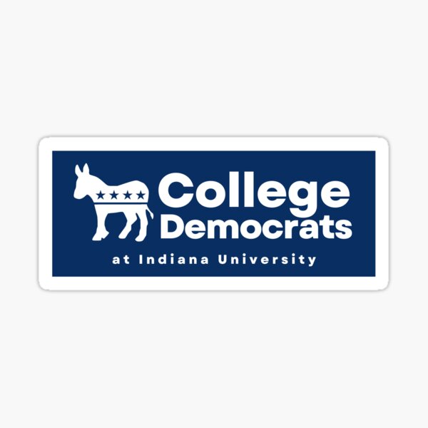 "College Democrats at Indiana University" Sticker for Sale by iudems ...