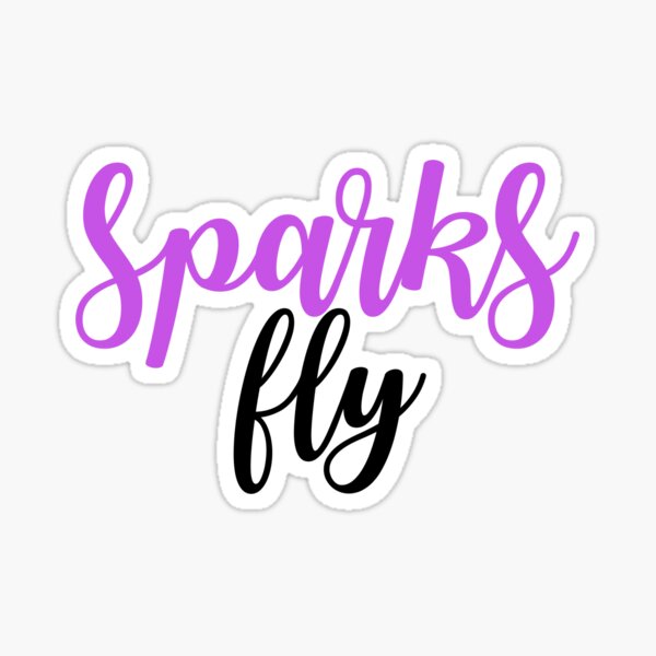 "sparks fly taylor swift" Sticker for Sale by liliann68 | Redbubble