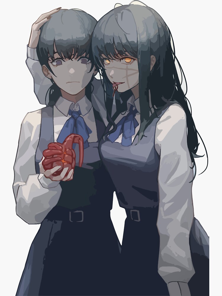 "Asa Mitaka The War Devil" Sticker for Sale by MordecaiLover | Redbubble