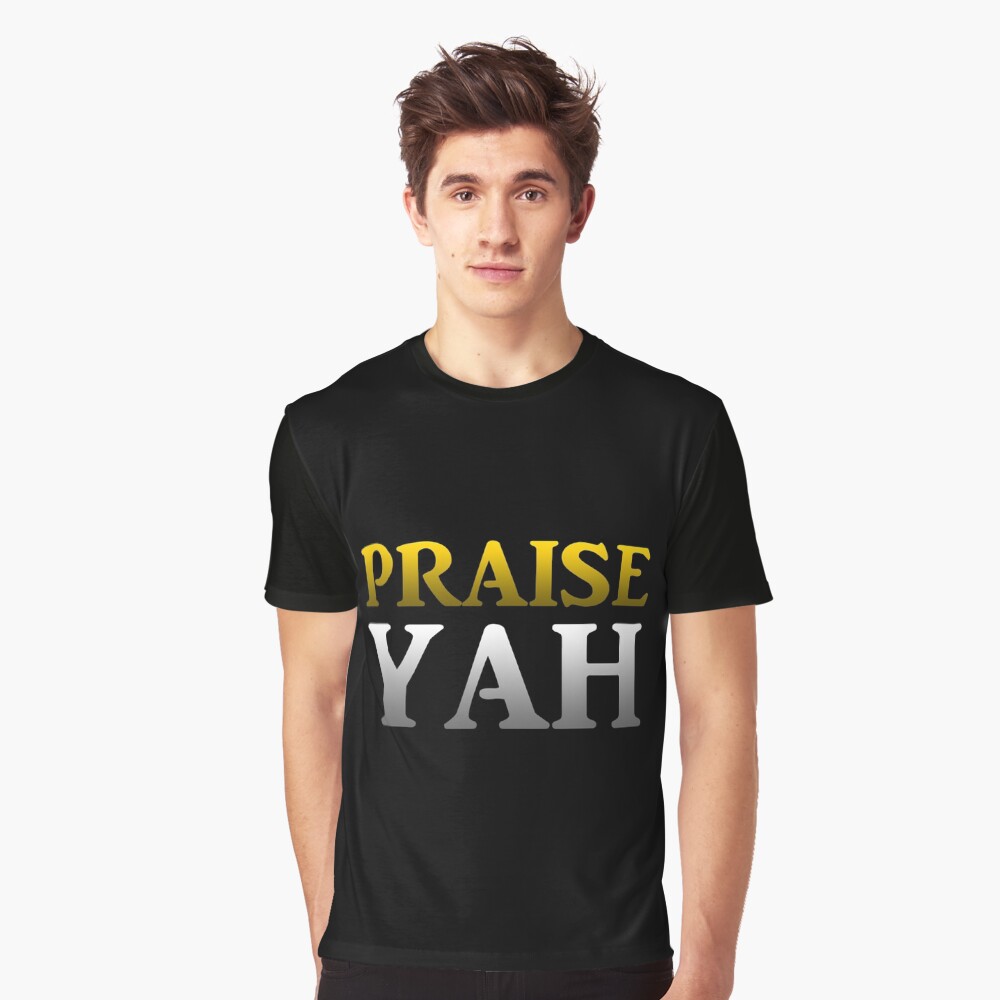 "Praise Yah Hebrew Israelite Gift Yahshua Yahweh" Sticker for Sale by ...