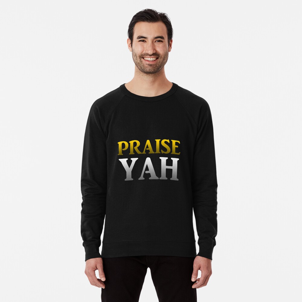 "Praise Yah Hebrew Israelite Gift Yahshua Yahweh" Sticker for Sale by ...