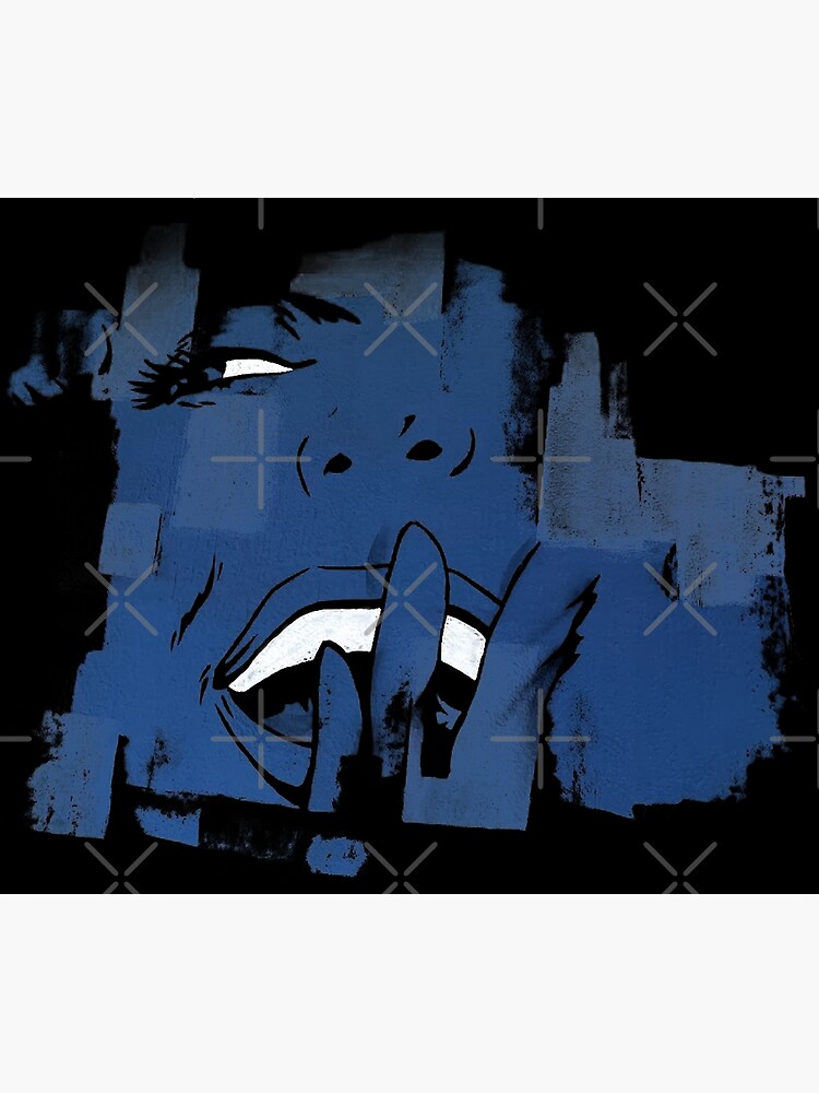 "Blue Miss" Poster for Sale by Percival22 | Redbubble