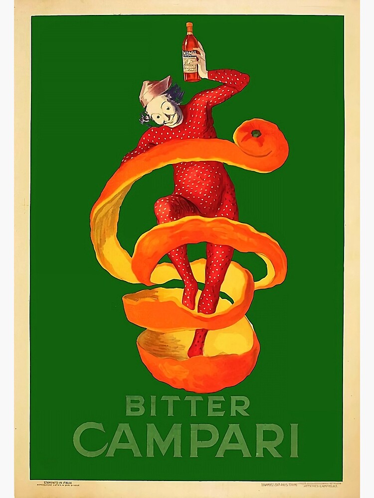 Emerald Green 1921 Italian Bitter Campari Aperitif Alcoholic Beverages Drinking Bitters ...