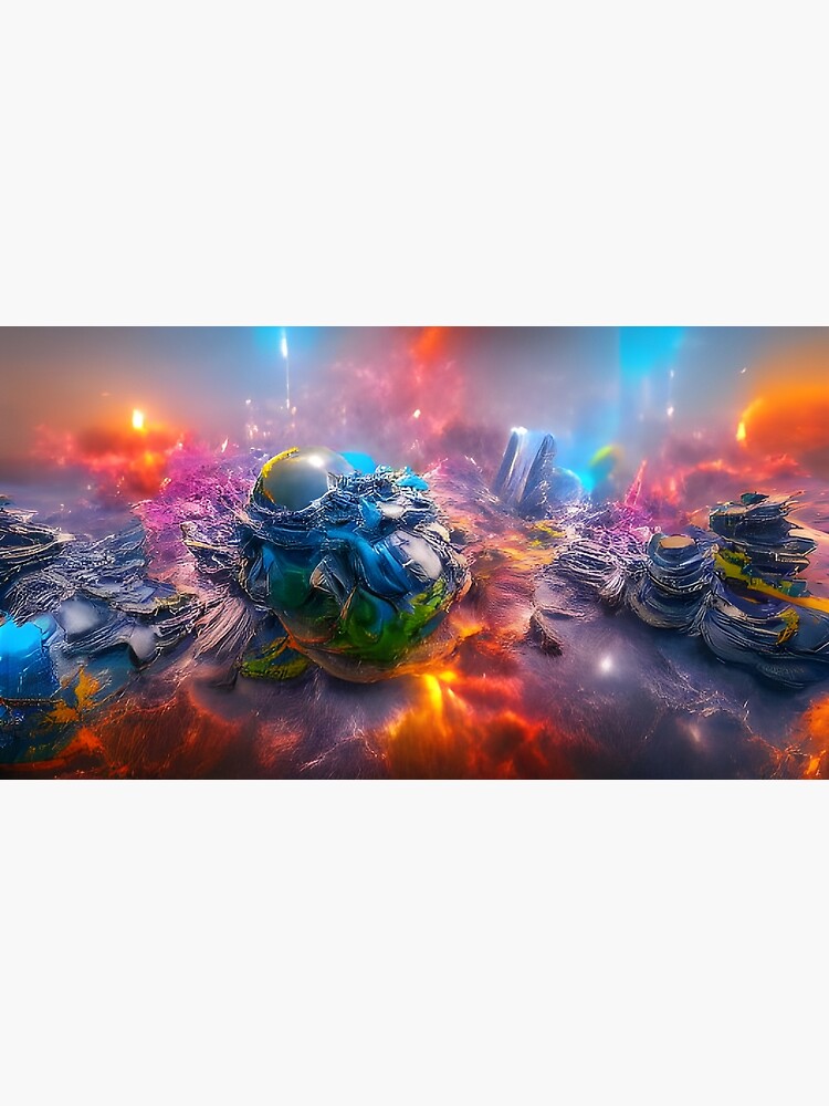 "Another Dimension" Poster for Sale by A-I-Generation | Redbubble