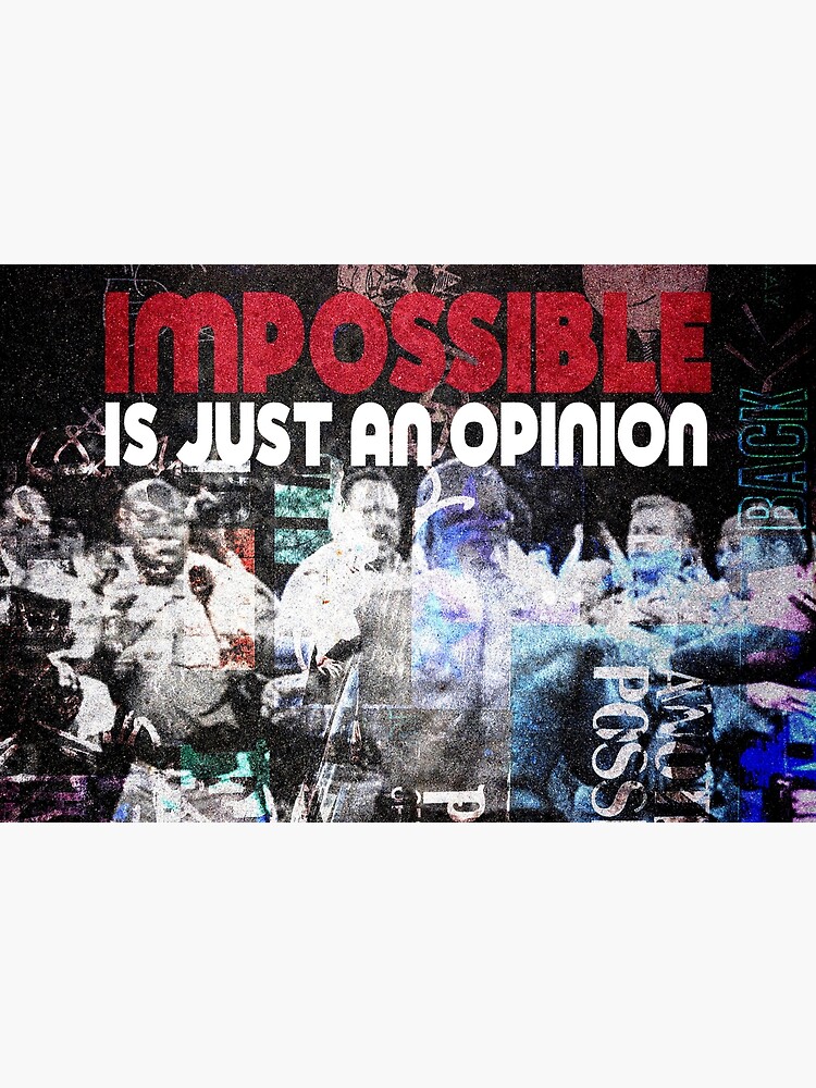 "mike tyson motivation" Poster for Sale by 4ren | Redbubble