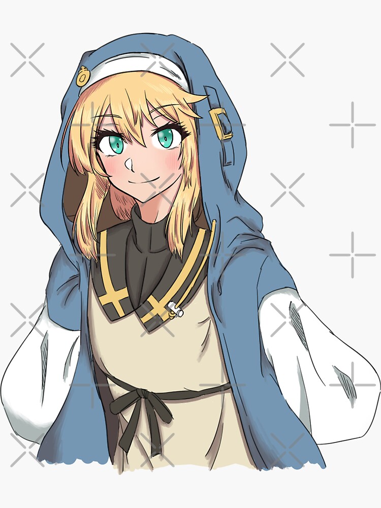 "bridget guilty gear" Sticker for Sale by NicoDave | Redbubble