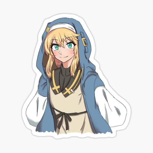"bridget guilty gear" Sticker for Sale by NicoDave | Redbubble