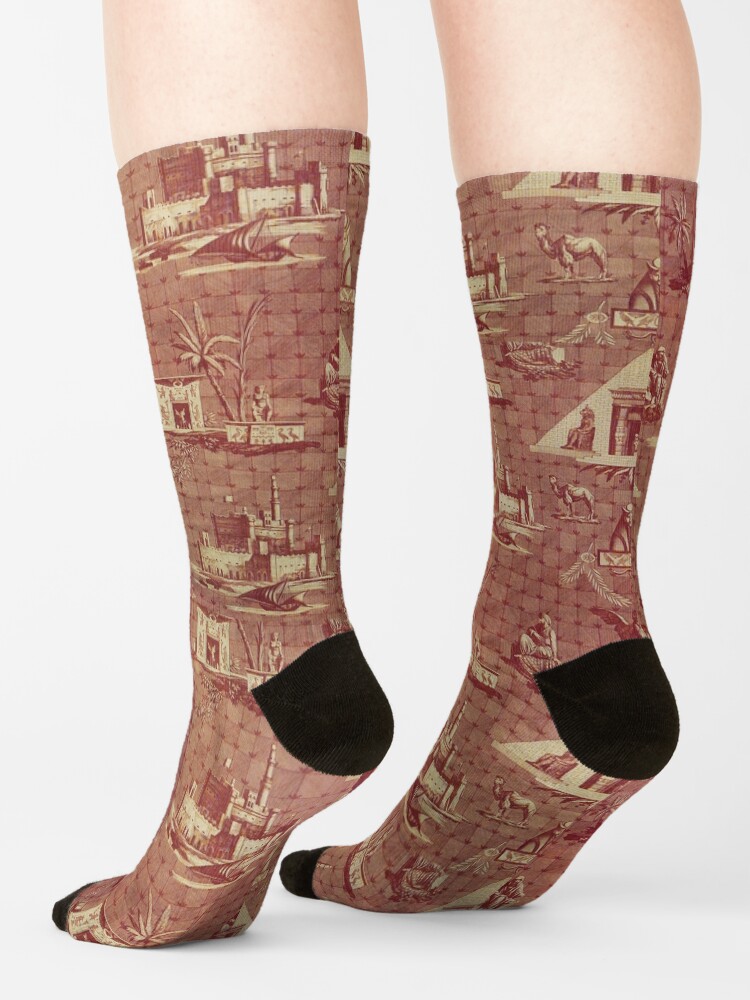 "Toile de Jouy 18th Century French Print: The Monuments of Egypt Shows ...