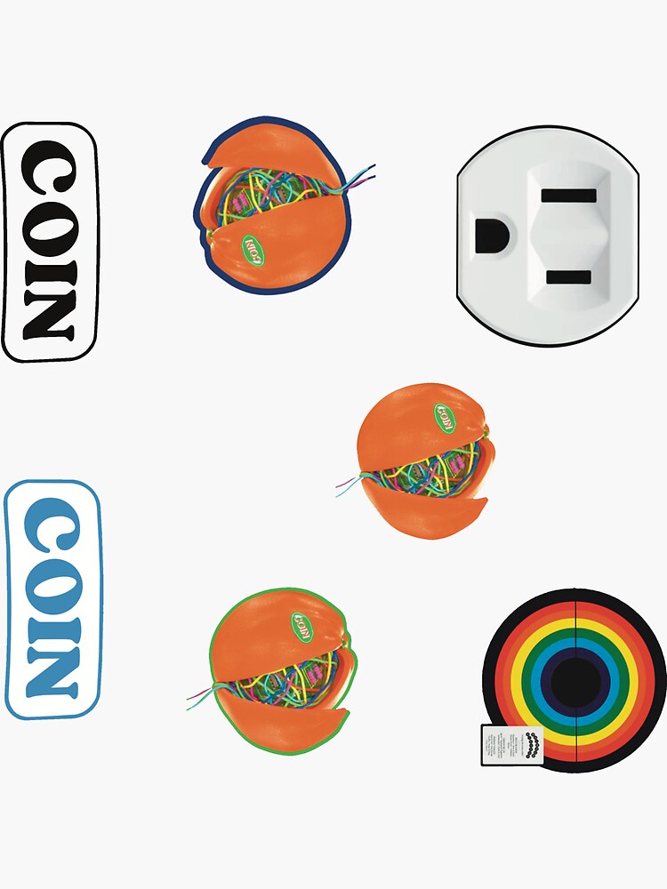 "COIN sticker pack" Sticker for Sale by hales912 | Redbubble