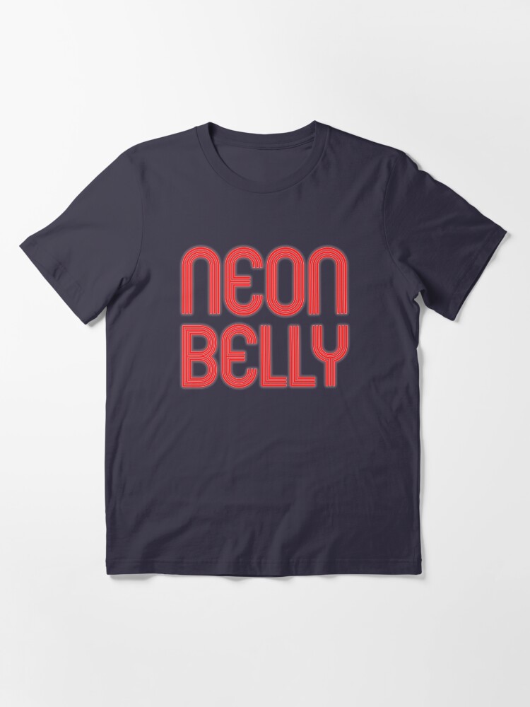 "Neon Belly Red Styled Jiu Jitsu Shirt" T-shirt for Sale by ...