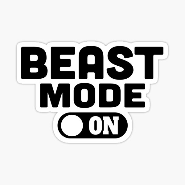 "4x4 Beast Mode On OFFROAD Recovery Gear" Sticker for Sale by JasKei ...