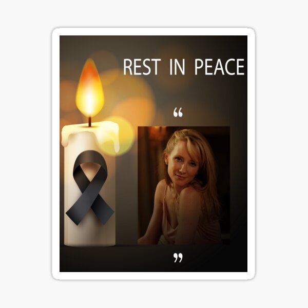 "Anne Heche RIP" Sticker for Sale by anwarahmed123 | Redbubble