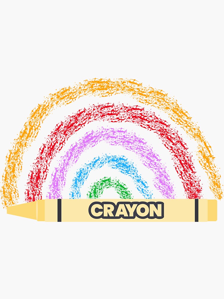 " Back to school rainbow" Sticker for Sale by SinusMe | Redbubble
