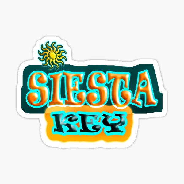 "Siesta Key" Sticker for Sale by SKBEACHBOUTIQUE | Redbubble