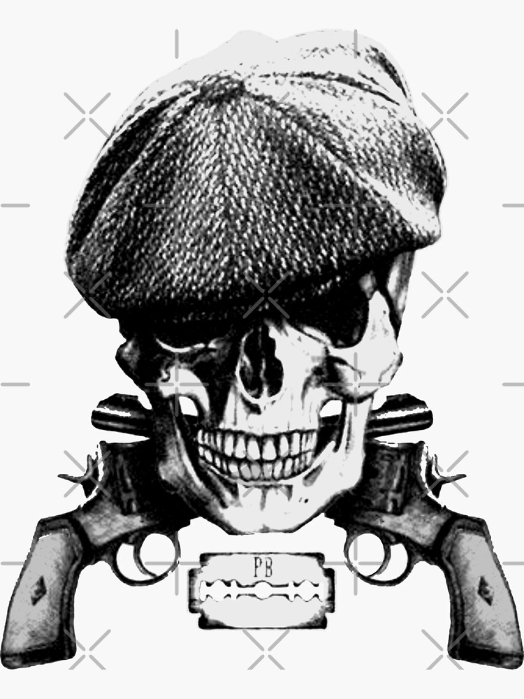 Pegatina «Cráneo de Peaky Blinders» de StylizedKon | Redbubble Pegatina «Cráneo de Peaky Blinders» de StylizedKon | Redbubble