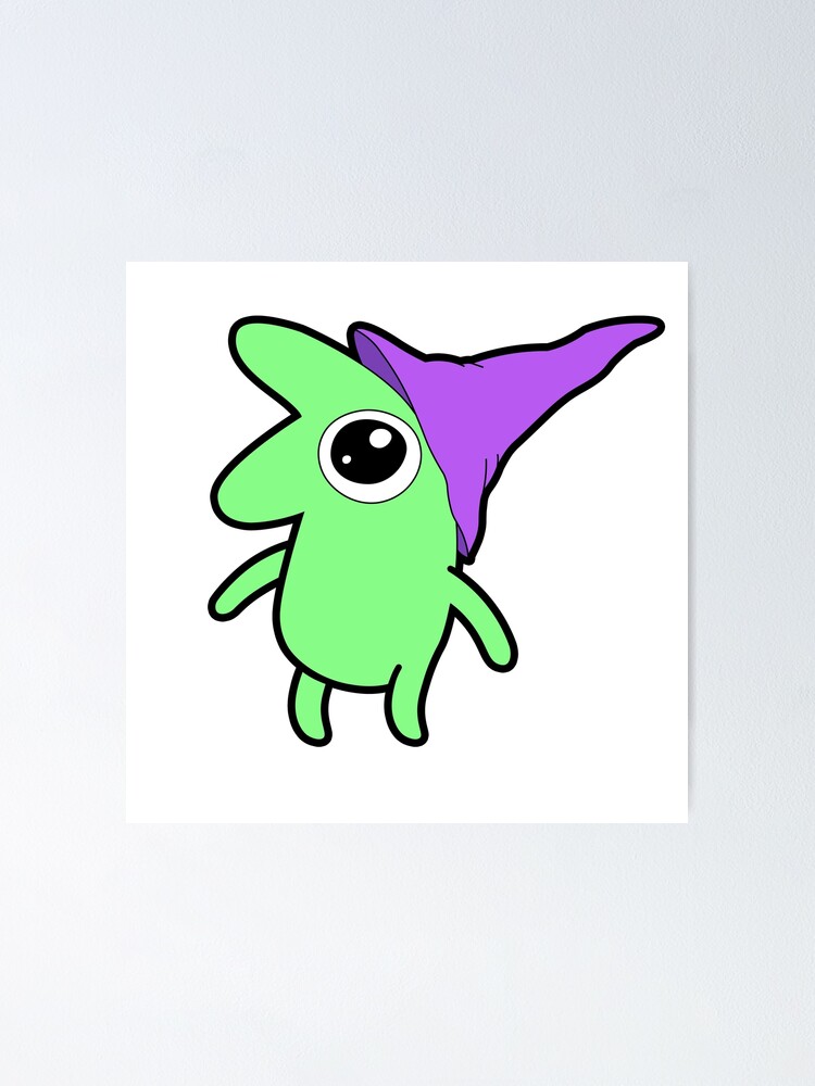 "Glep Cute, Glep's Audition at Mr. Frog Show, Smiling Friends" Poster ...