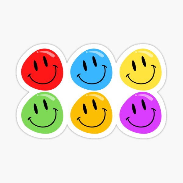 "Smileys" Sticker for Sale by artwork1306 | Redbubble
