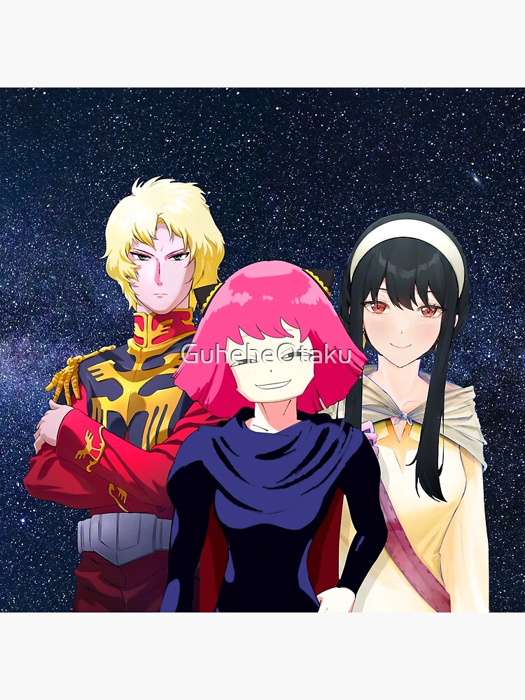 "Forger Family of Zeon" Art Print for Sale by GuheheOtaku | Redbubble