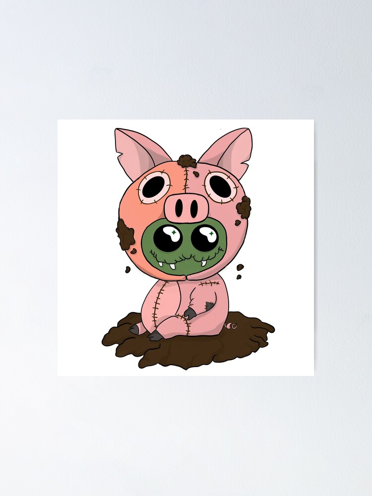 "alien pig" Poster for Sale by UDuserdesing | Redbubble