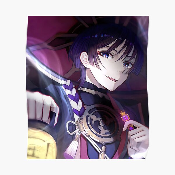 "Scaramouche Genshin Impact" Poster for Sale by fukumono | Redbubble