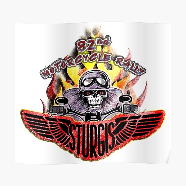 "82nd Sturgis motorcycle rally 2022" Poster for Sale by bardenphbakos ...