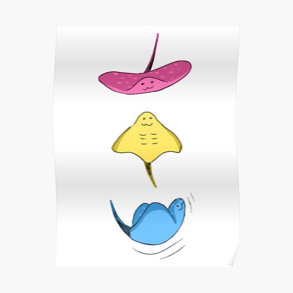 "Pan Rays" Poster for Sale by WeirdQueer | Redbubble