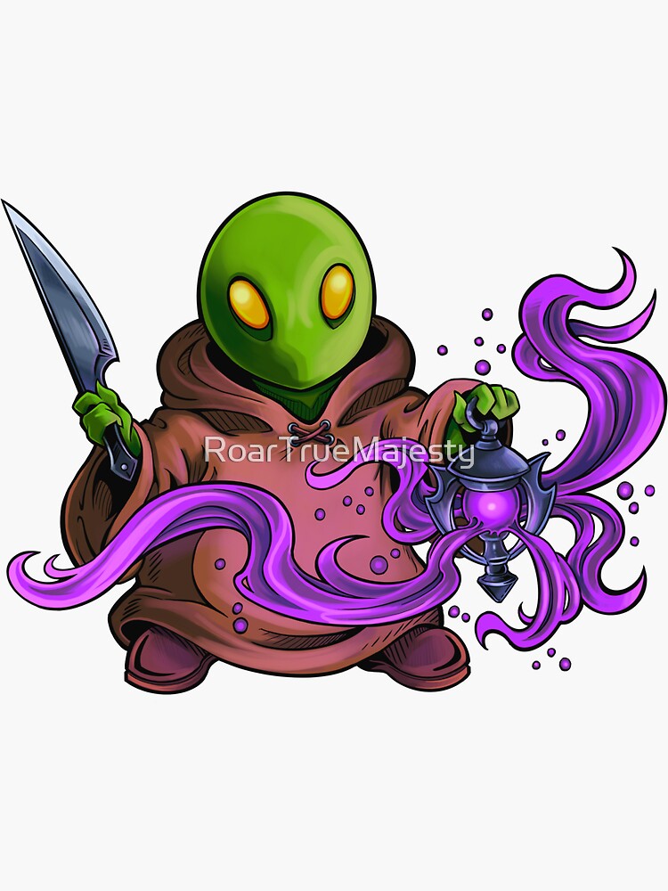"Grudge" Sticker for Sale by RoarTrueMajesty | Redbubble