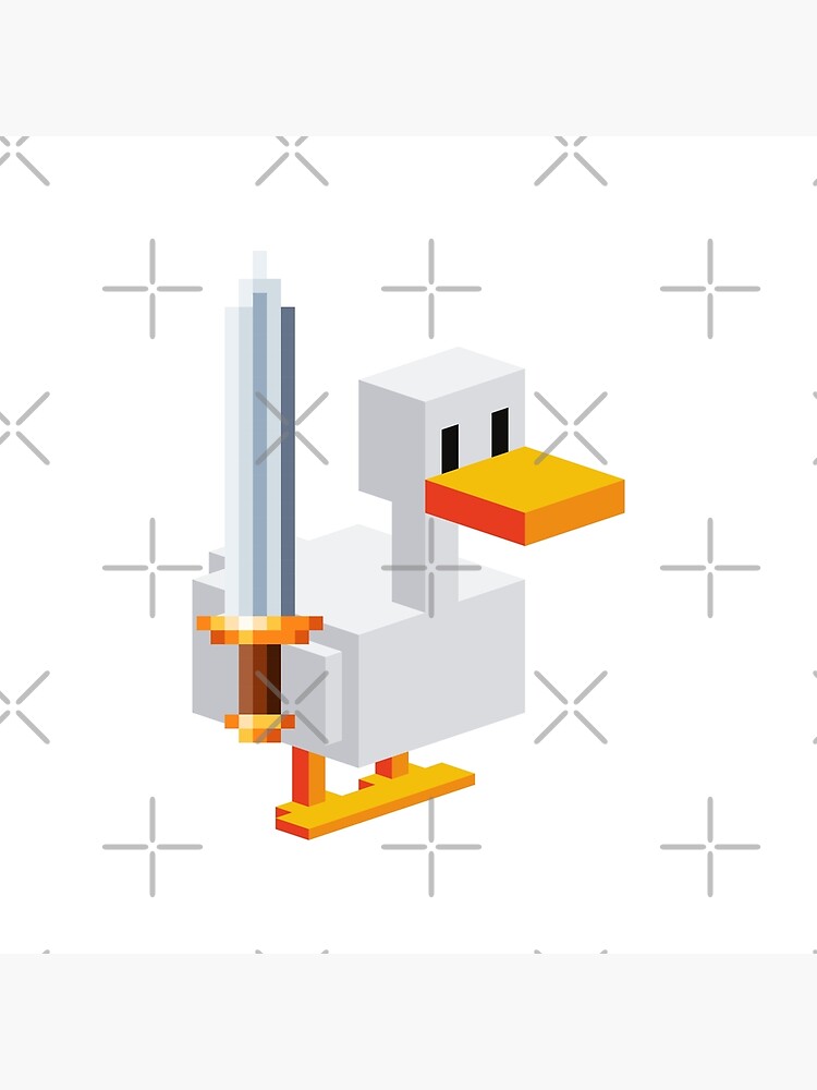"Duck and a Sword (Version 2)" Poster for Sale by MRoseDesigns | Redbubble