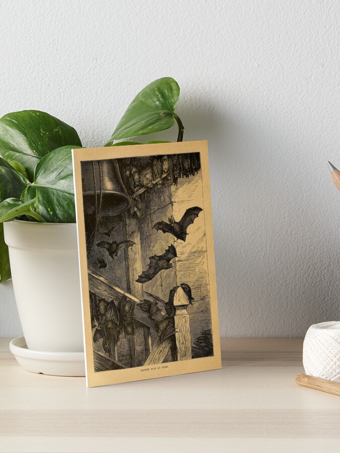 "Vintage London Bat Flyer " Art Board Print for Sale by BcBro5000 ...
