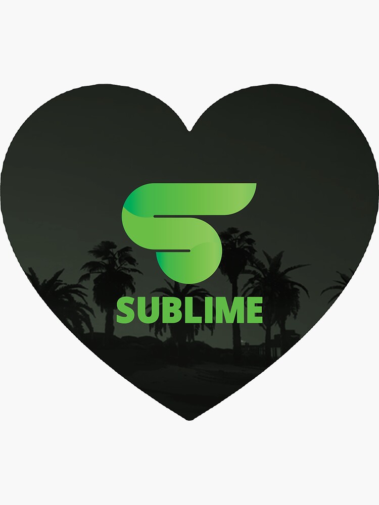 "Sublime Heart (for the ladies)" Sticker for Sale by SublimeRP | Redbubble