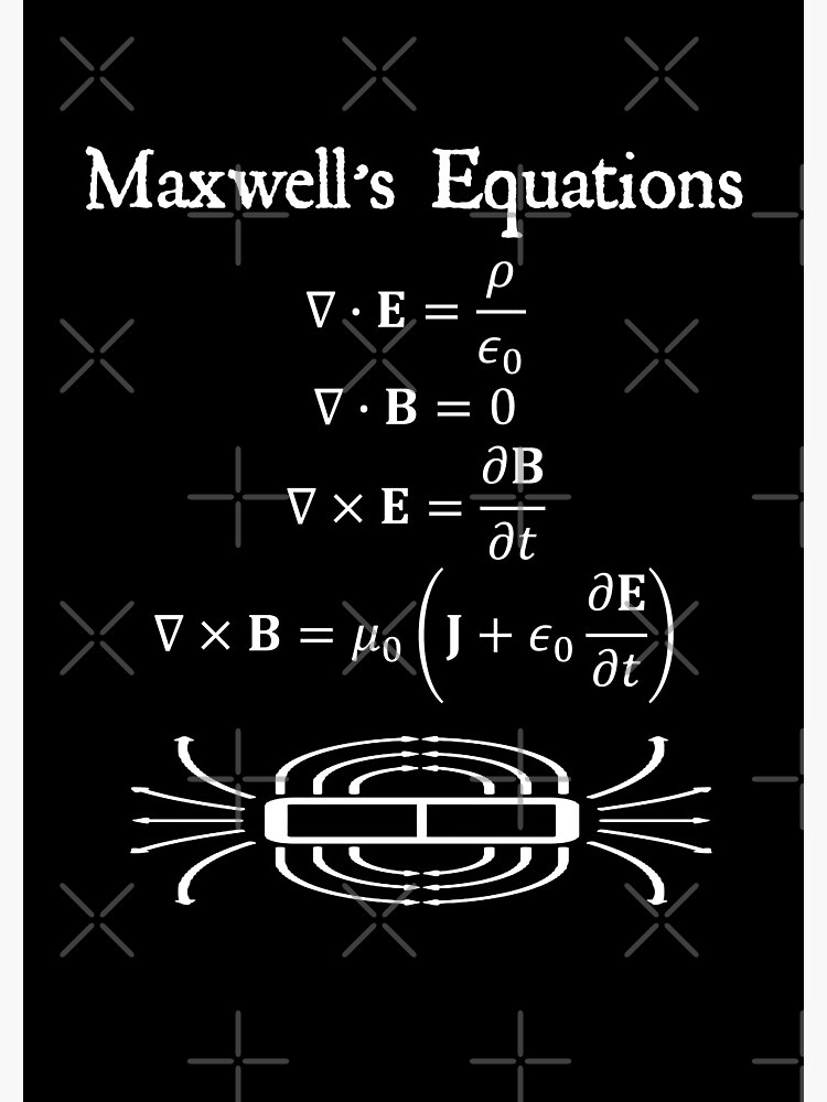 Cuaderno de espiral «Ecuaciones de Maxwell Físico Matemático Diseño de ...