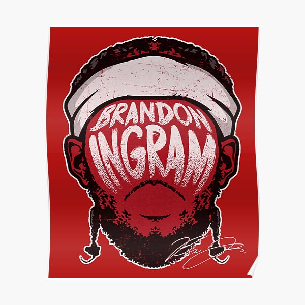 "Brandon Ingram Player Silhouette" Poster for Sale by richardreesep ...