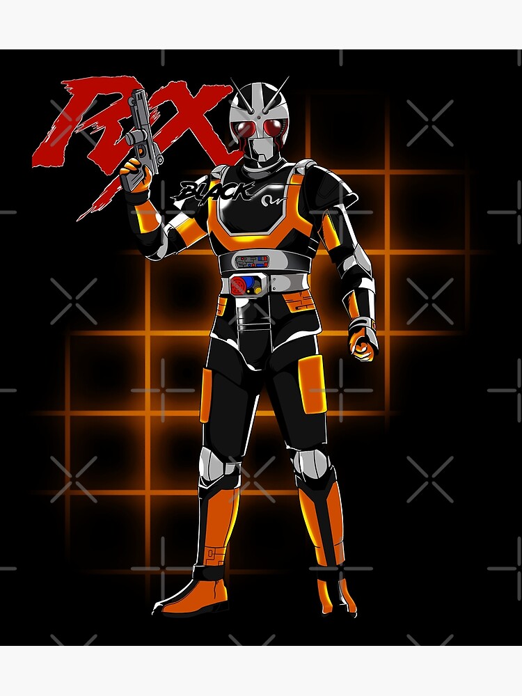 "Kamen Rider Black RX ROBO" Poster for Sale by Artthree | Redbubble