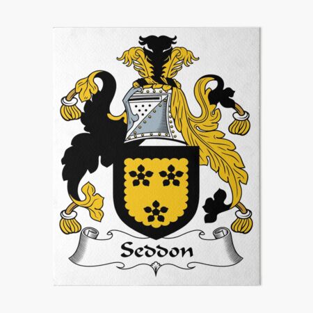 "Seddon" Art Board Print for Sale by HaroldHeraldry | Redbubble