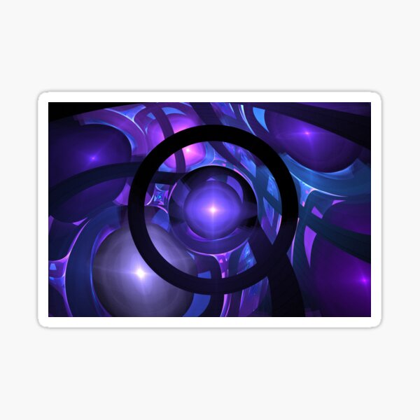 "Purple Sea Orbs" Sticker for Sale by KimSyOk | Redbubble