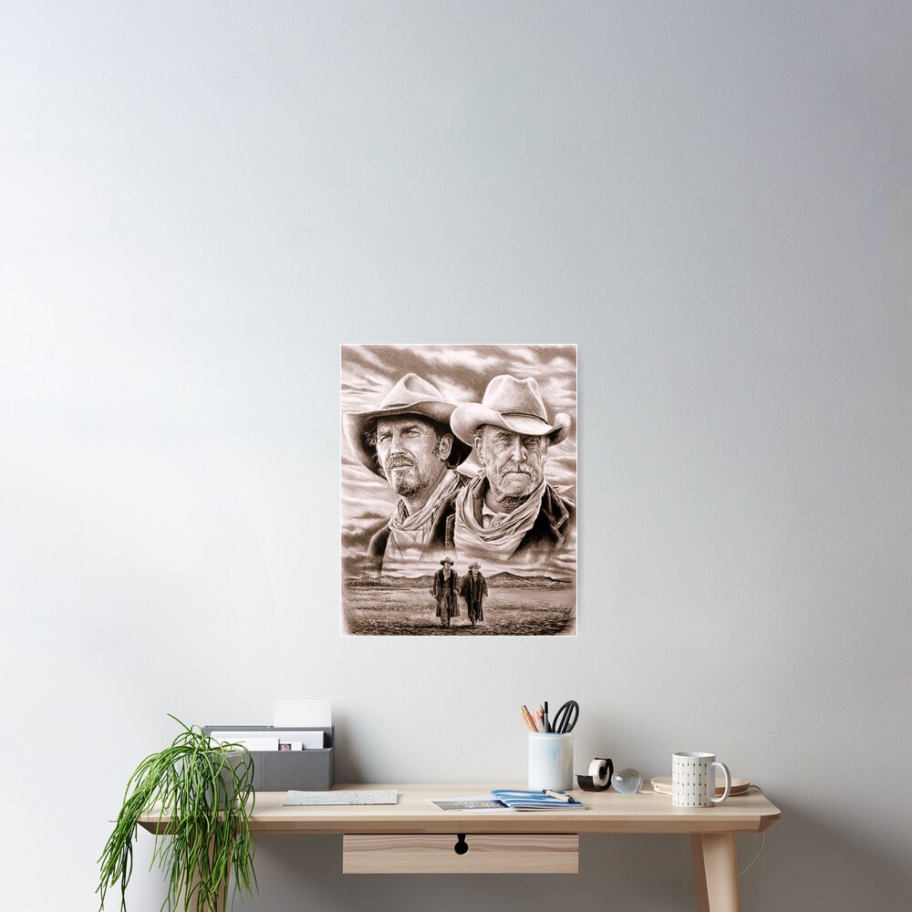 "The Open Range" Poster for Sale by arfineart | Redbubble