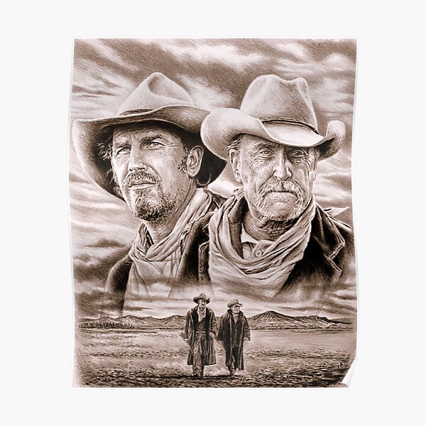 "The Open Range" Poster for Sale by arfineart | Redbubble