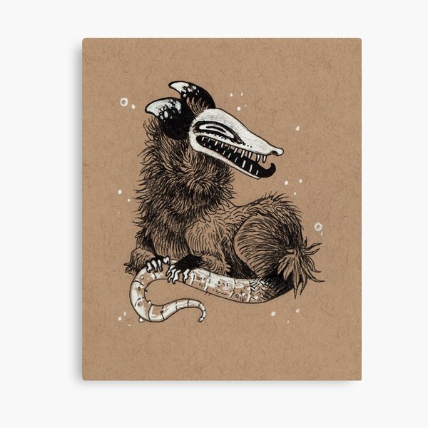 "Scraggle" Canvas Print for Sale by novelteeth | Redbubble