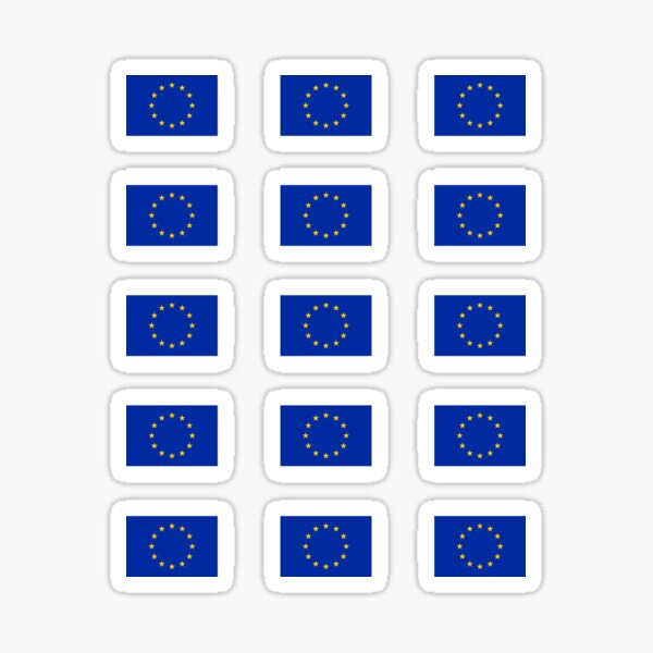 "Europe - European Flag Pack" Sticker for Sale by FlagsWorld | Redbubble
