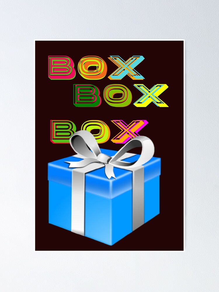 ""Box Box Box" F1 Tyre Compound" Poster for Sale by Javedempire | Redbubble