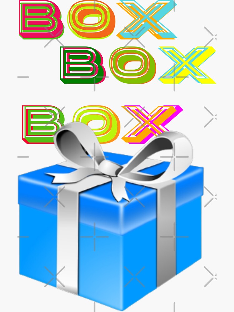 ""Box Box Box" F1 Tyre Compound" Sticker for Sale by Javedempire ...