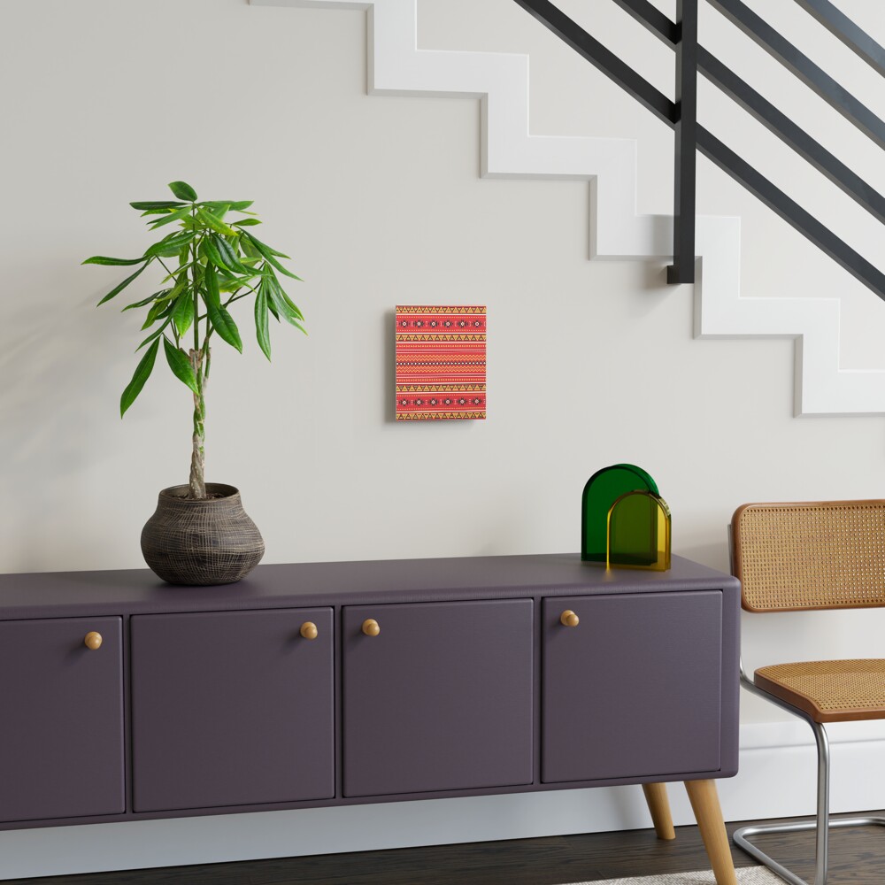 "Traditional Weaved Igorot Philippines Tribal Pattern" Canvas Print for ...